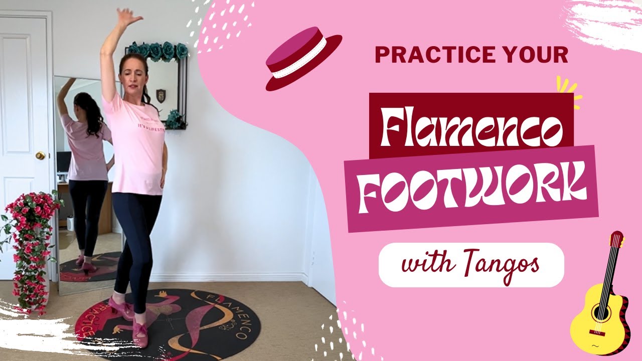 Easy Flamenco Footwork Pattern | for beginner to intermediate | por ...