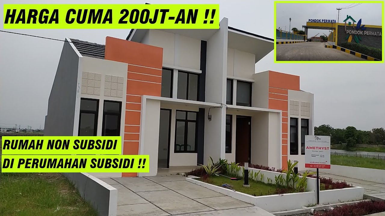 Review Perumahan Subsidi PONDOK PERMATA BABELAN BEKASI dekat Mutiara ...