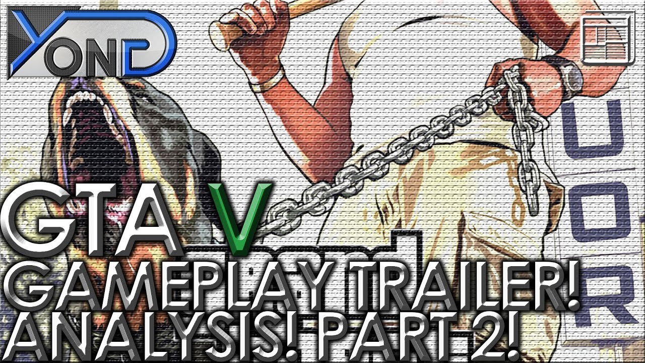 Grand Theft Auto V - Gameplay Trailer Analysis! Part 2! - YouTube