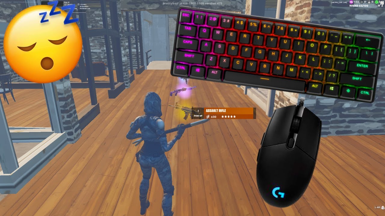 Custom Apex pro mini Fortnite Gameplay 😍 Fortnite Tilted Towers ...