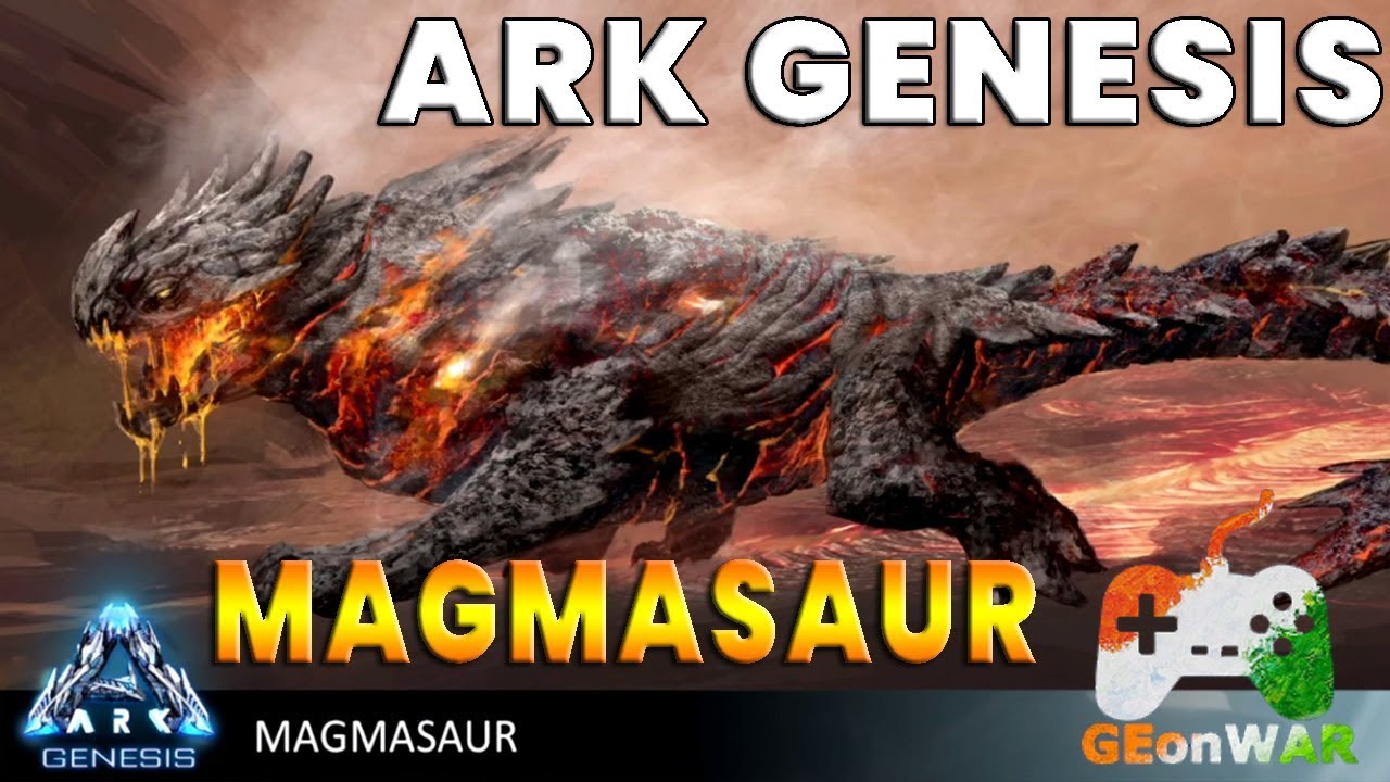 #ARK #Genesis Teaser Magmasaur 1st reveal - YouTube
