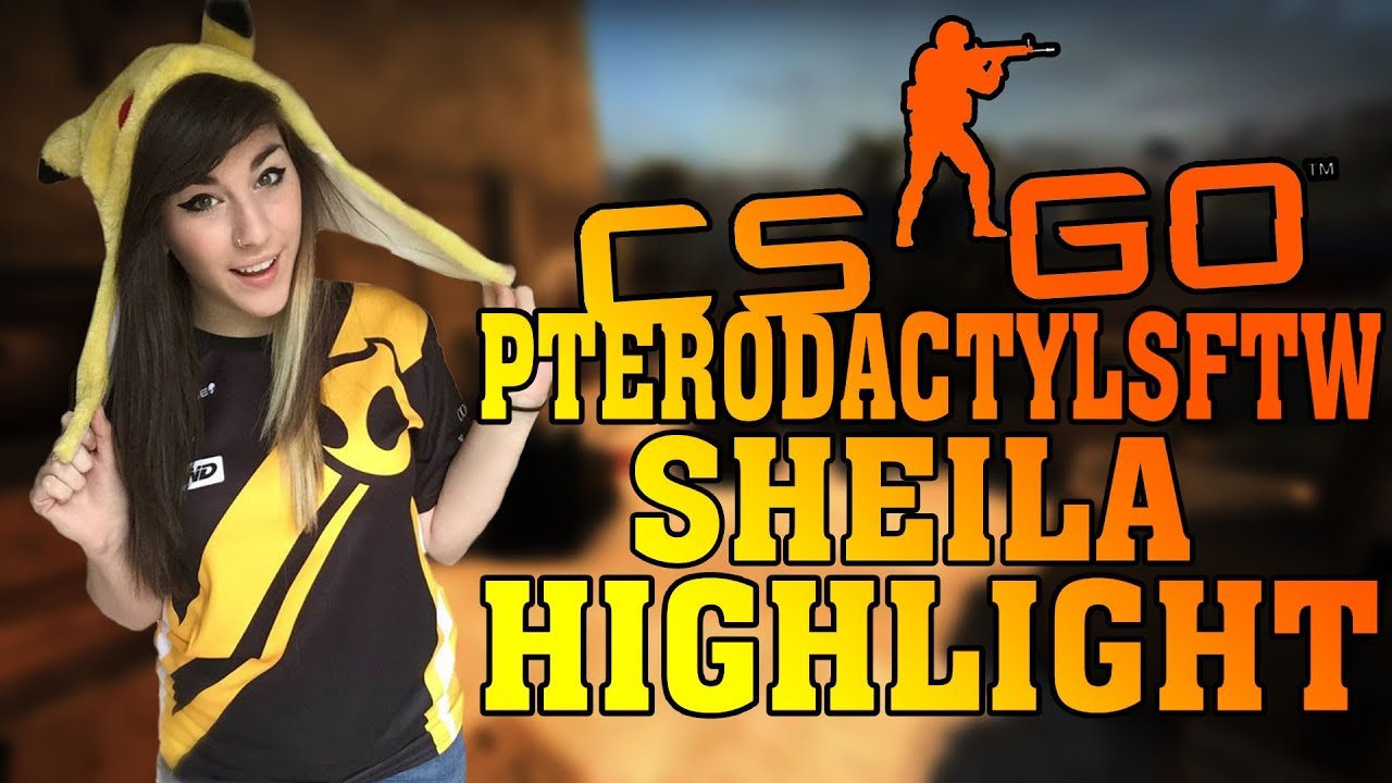 CS:GO - Best Female Pro Player: Sheila compilation #4 - YouTube