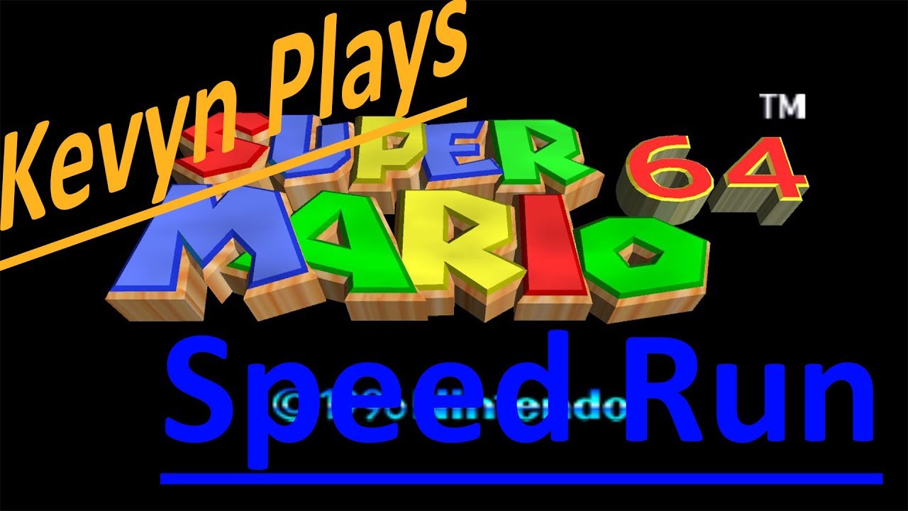 SM64 70 Star Speed Run Live Stream - YouTube