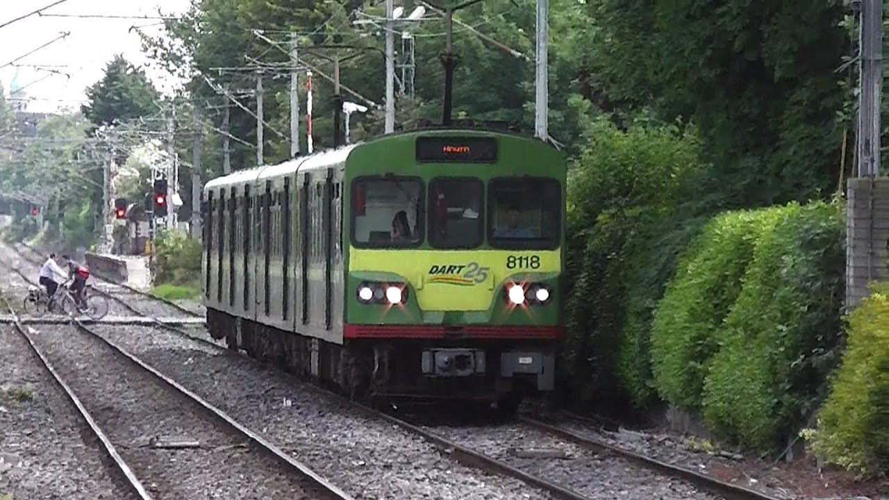 Irish Rail 8300 Class Dart Train number 8118 - Sandymount Station ...