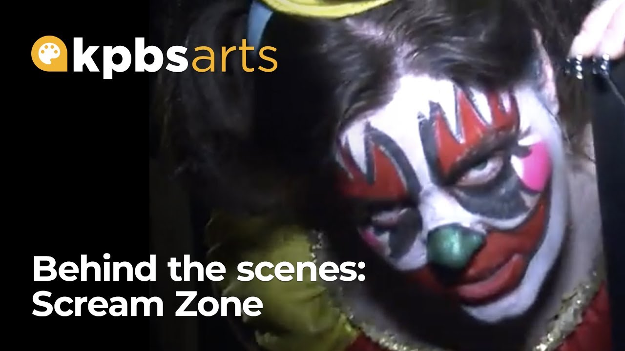 Behind the Scenes at the Scream Zone - YouTube
