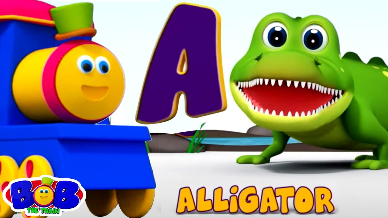 Bob Animais ABC Canção Divertida Rima Educativa Para Bebês - YouTube