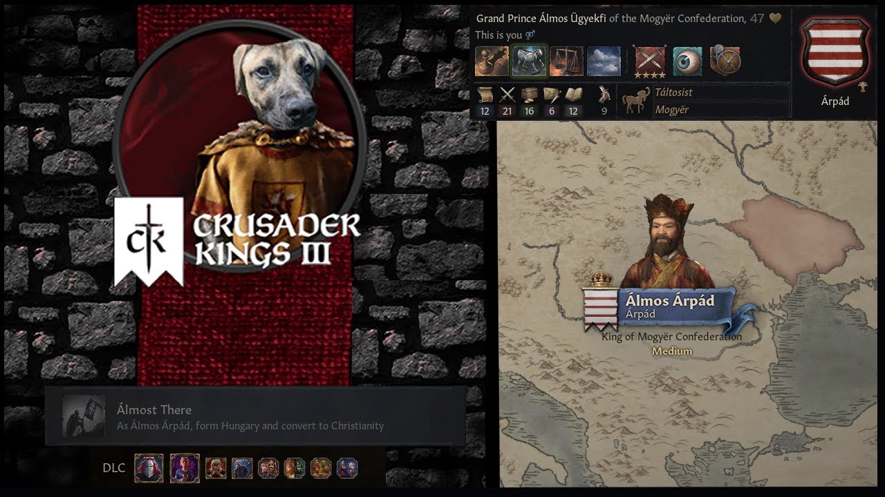 Crusader Kings 3 Hungary - Forming Hungary from the Mogyer ...