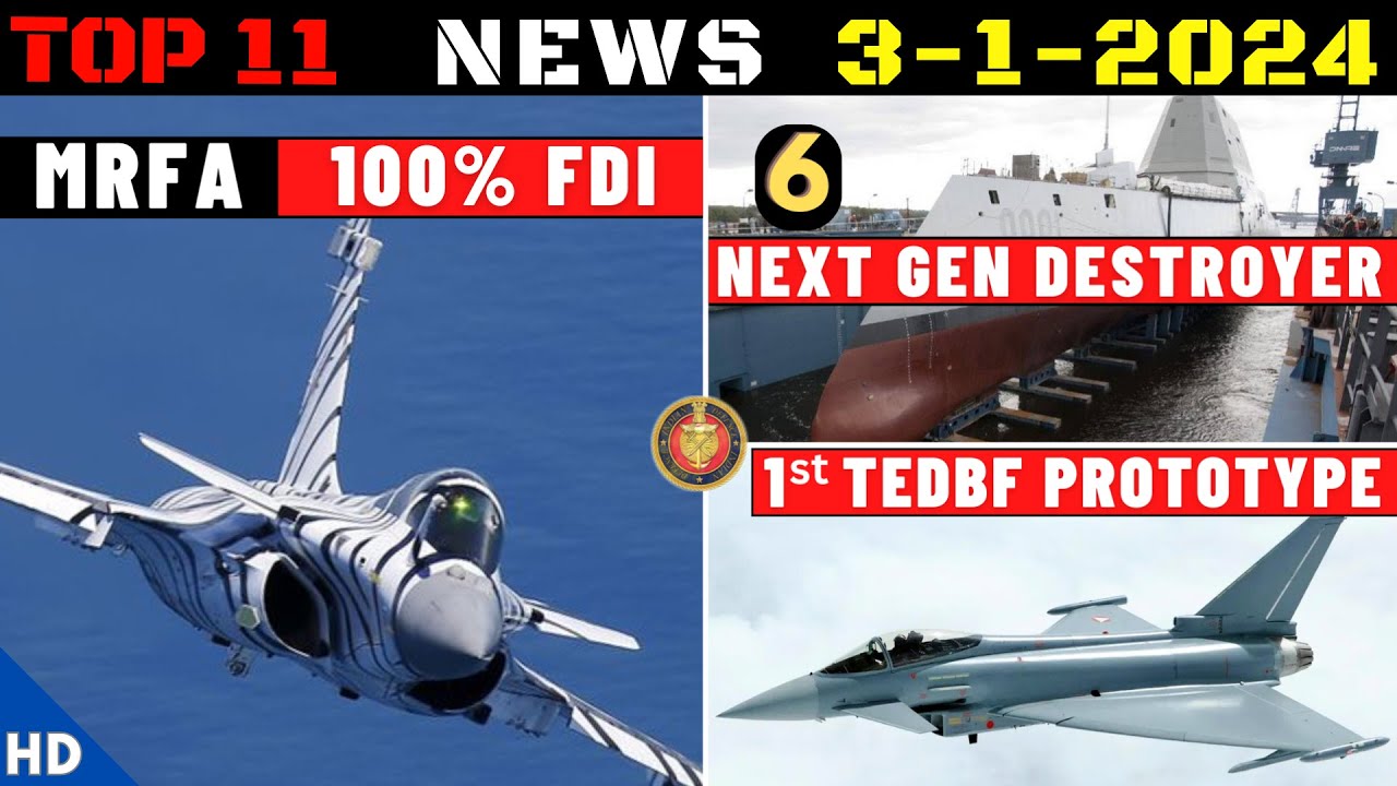 Indian Defence Updates : MRFA 100% FDI,Next Gen Destroyer Engine,1st ...