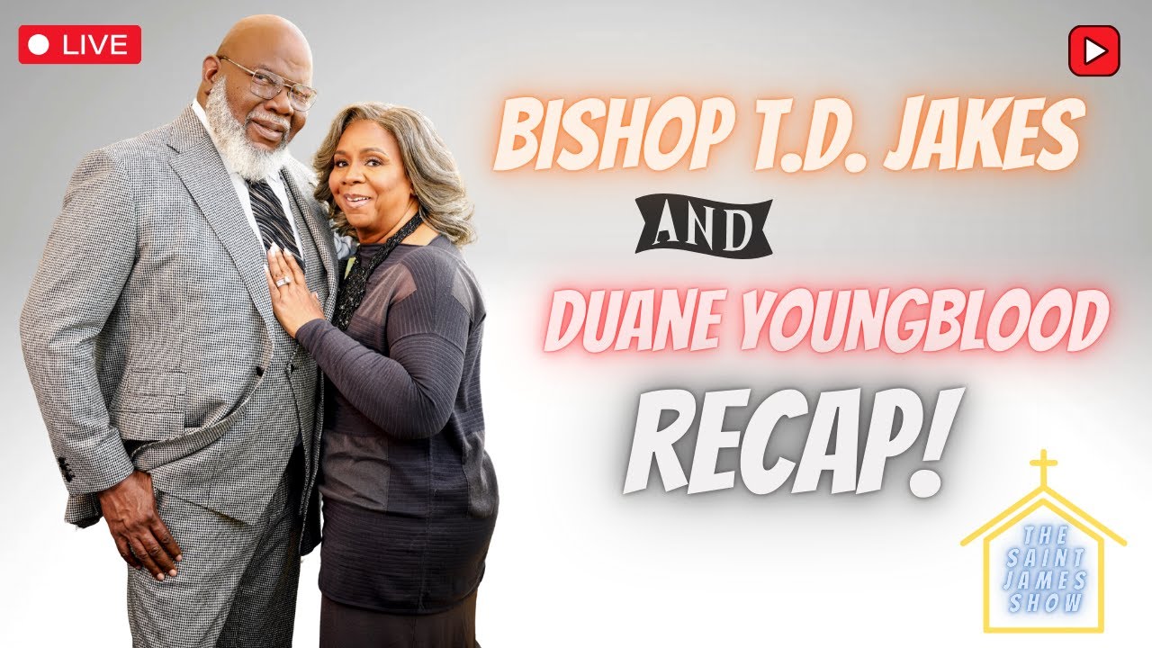 Bishop TD Jakes & Duane Youngblood Recap! 🥗 ☀️ 🍴 - YouTube