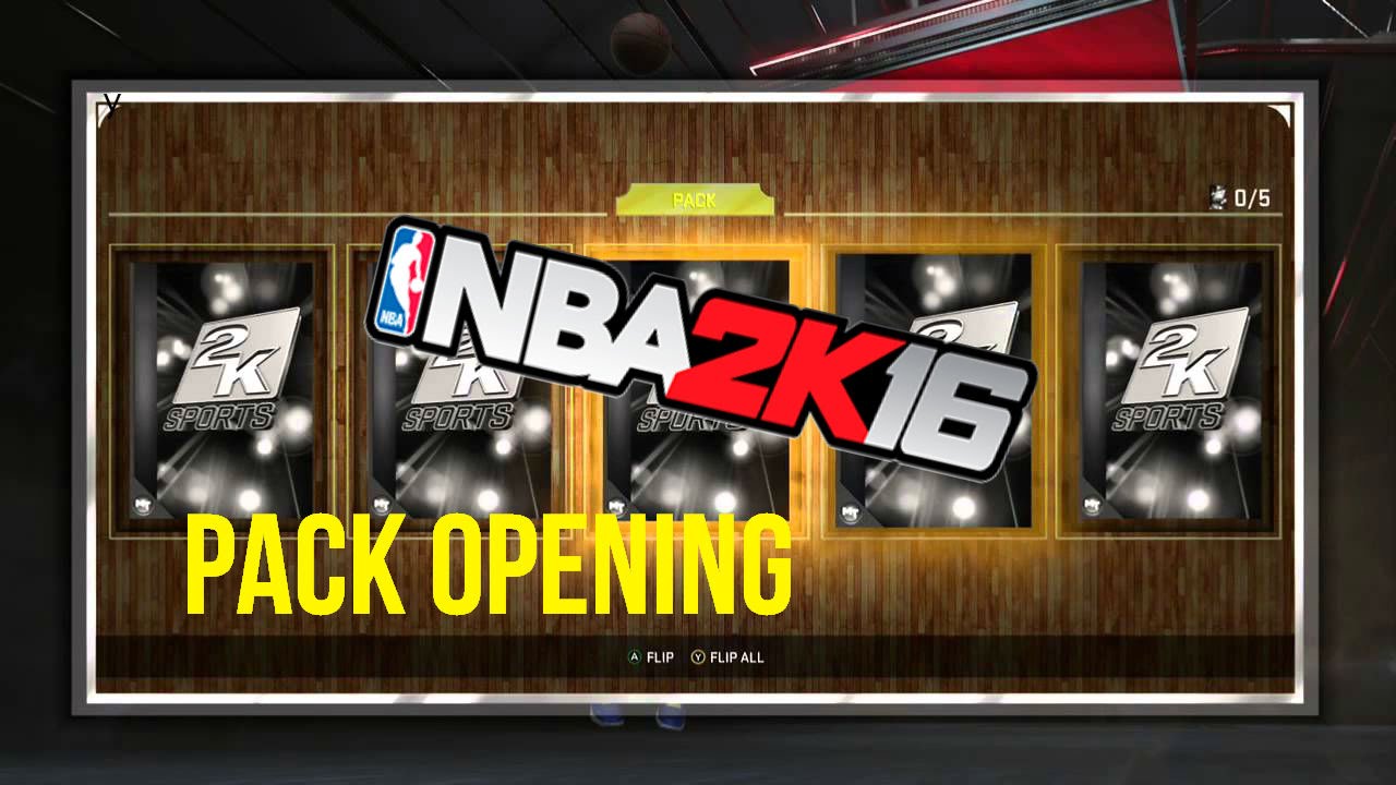 NBA 2K16 MyTeam // MyTeam Pack Opening NBA 2K16 // NBA 2K16 MyTeam Gold ...