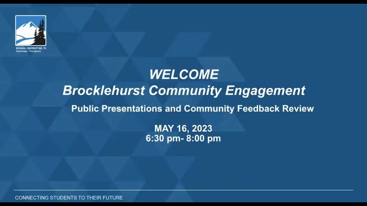 Brocklehurst Middle School – Round Two Zoom Consultation Feedback - YouTube