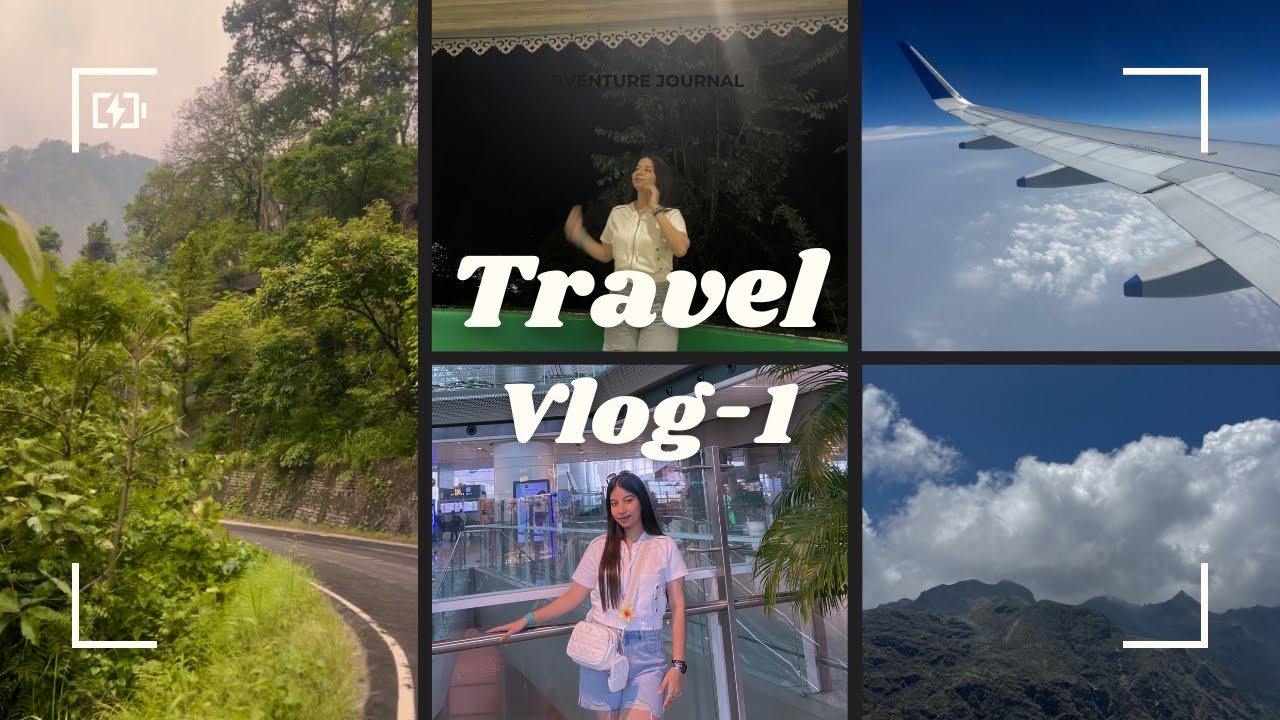 My First Travel Vlog Ever | The Journey Begins | But Where Are We Going ...