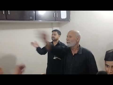 20 Ramzan 2023 || Live Noha Khuwani || Yasir Tabatabai || Poet Jary Raza Home