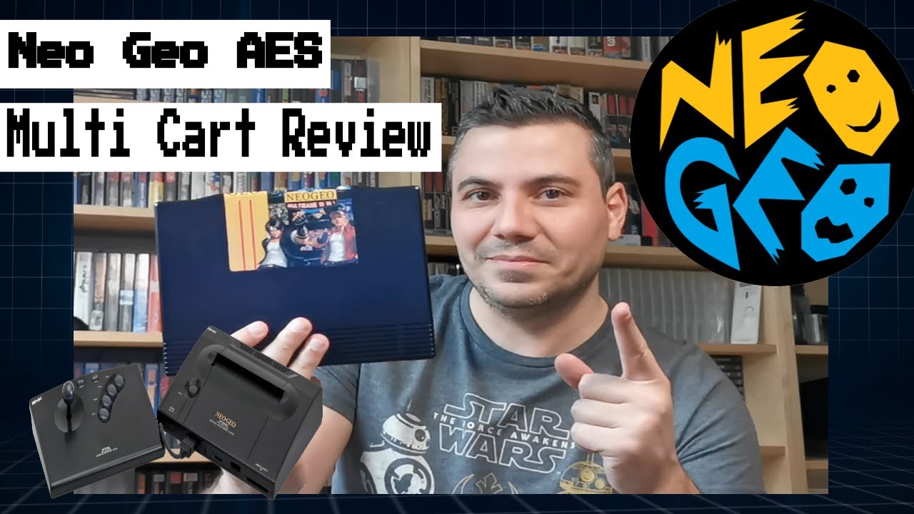 Neo Geo AES Multi Cart review - YouTube