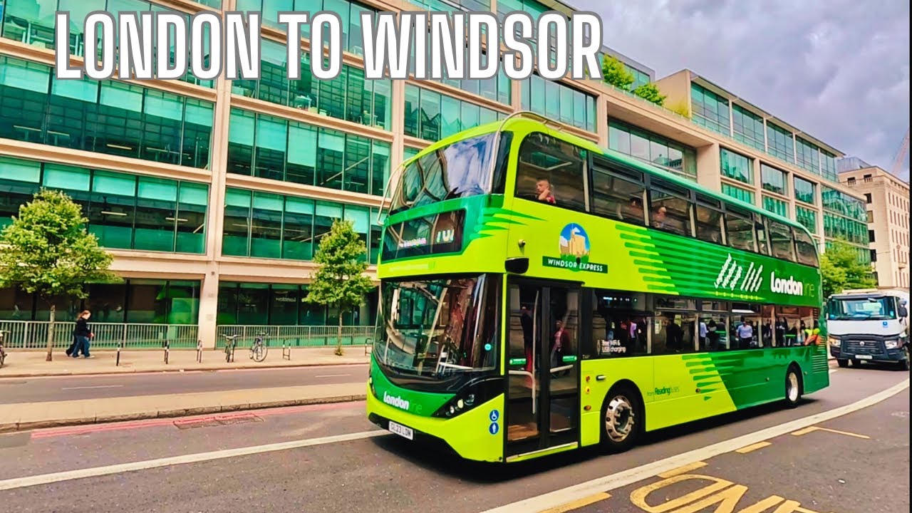 London to Windsor Castle: A Journey on Bus 702 🚍🌟 - YouTube