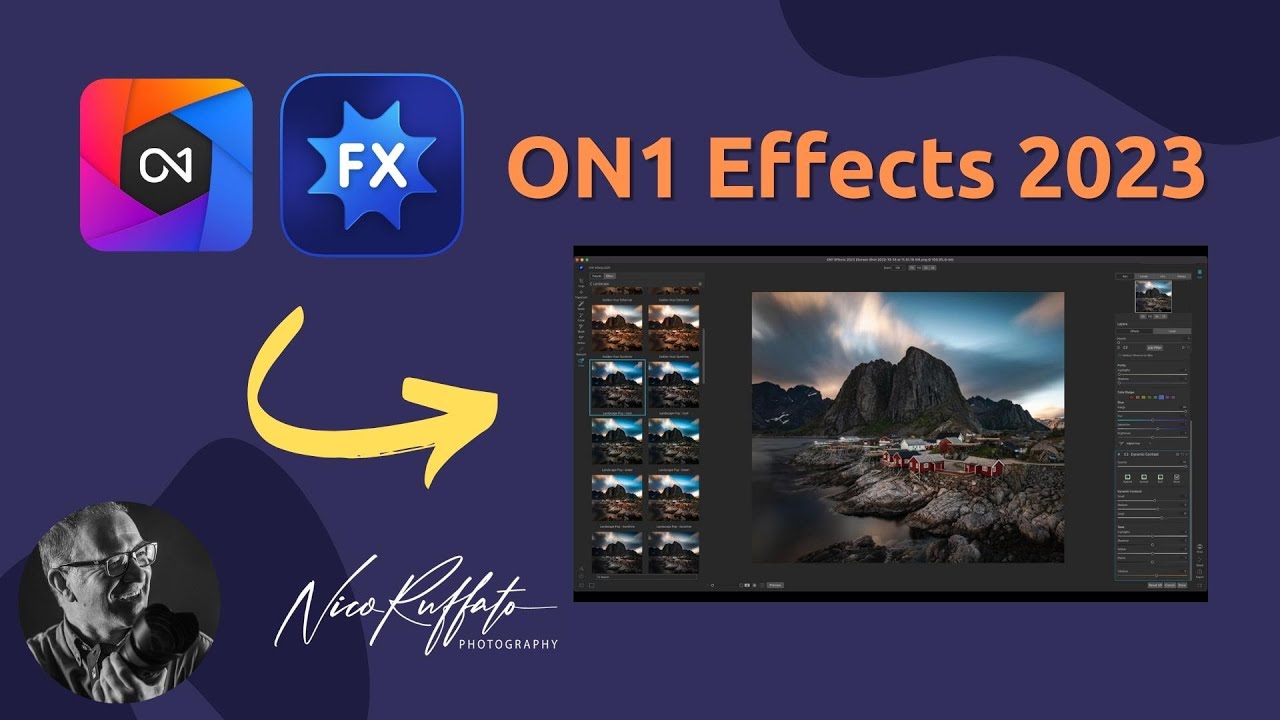 ON1 Effect 2023 - Espandi in modo semplice la tua creatività! - YouTube