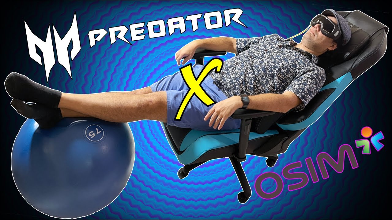Predator x OSIM Gaming Massage Chair - UNBOX, SETUP, TEST [4K] - YouTube