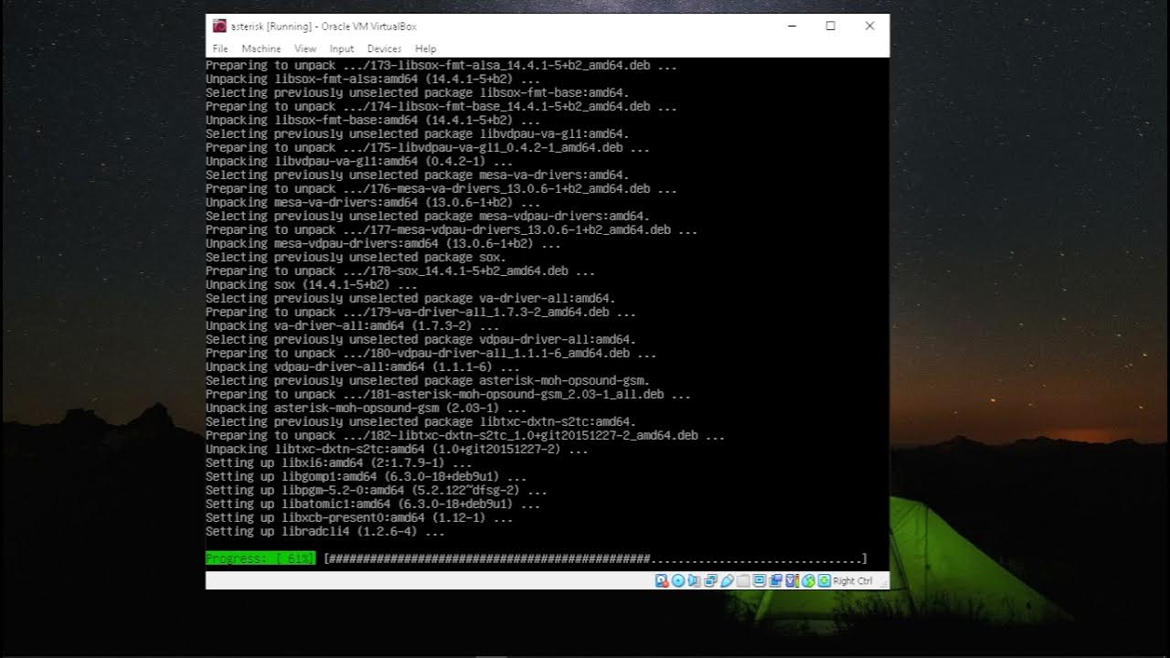 install Asterisk debian - YouTube