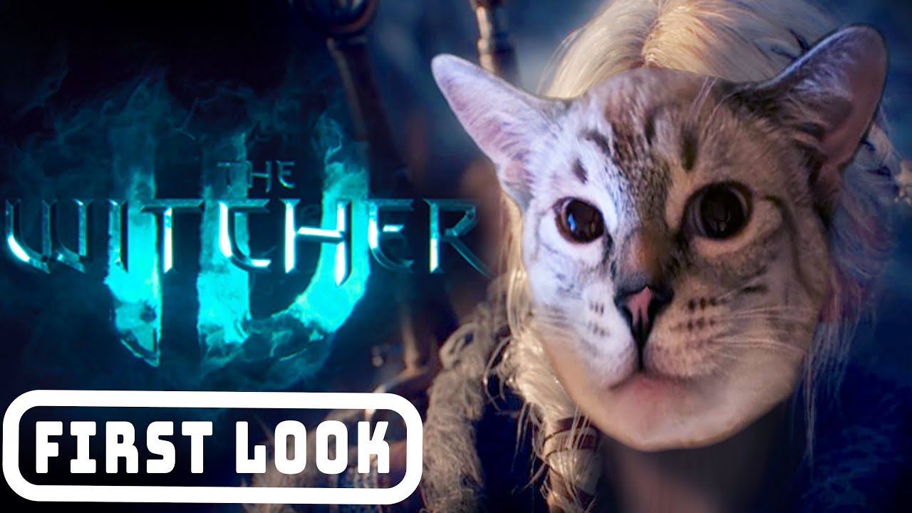 THE WITCHER 4: But "Ciri" is Replaced by My Cat "Ciri" - YouTube