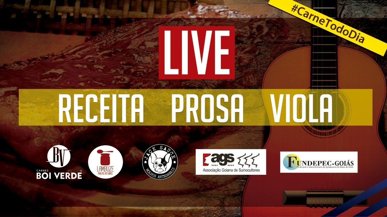 LIVE: Receita, Prosa e Viola - YouTube
