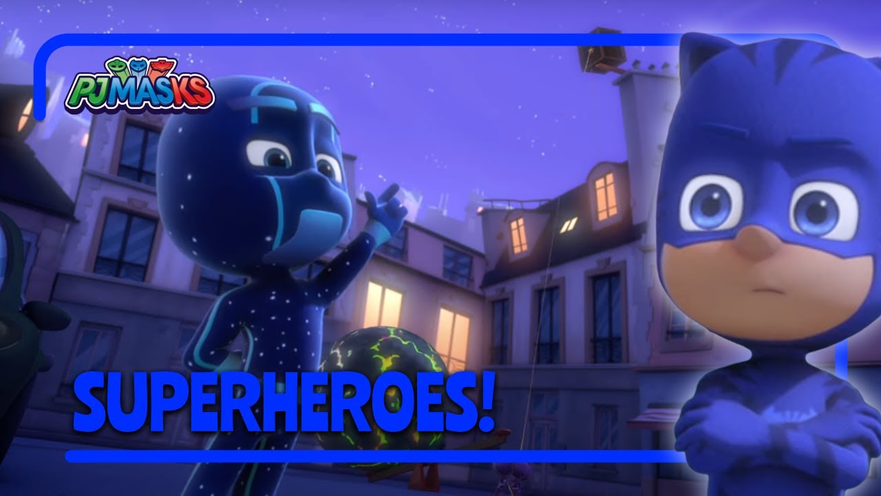 Every Episode with NIGHT NINJA! 🥷 | Superheroes | PJ Masks - YouTube