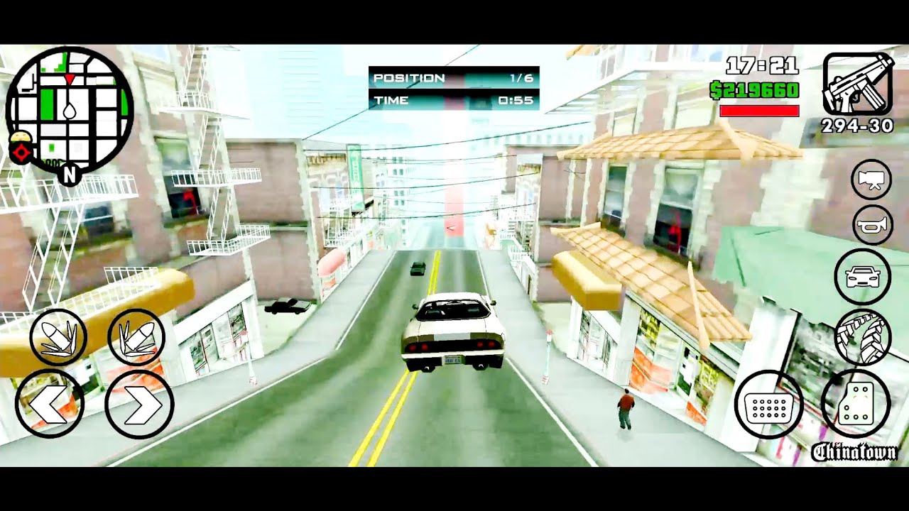 GTA SAN ANDREAS GAME MISSION CAR RACING WINNING 1ST POSITION - YouTube