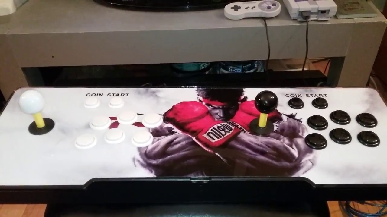 Pandoras Box Arcade with Retro Pi - YouTube