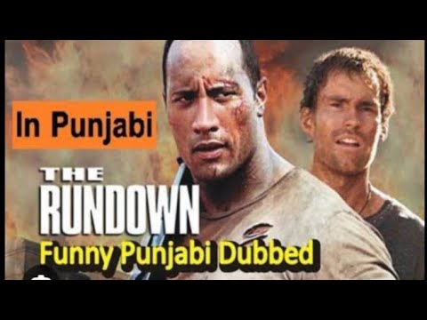 The rundown funny Punjabi dubbed movie part 2 very good voice and actor ...