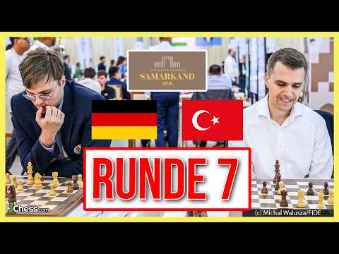 Schacholympiade 2026: Deutschland vs. Türkei