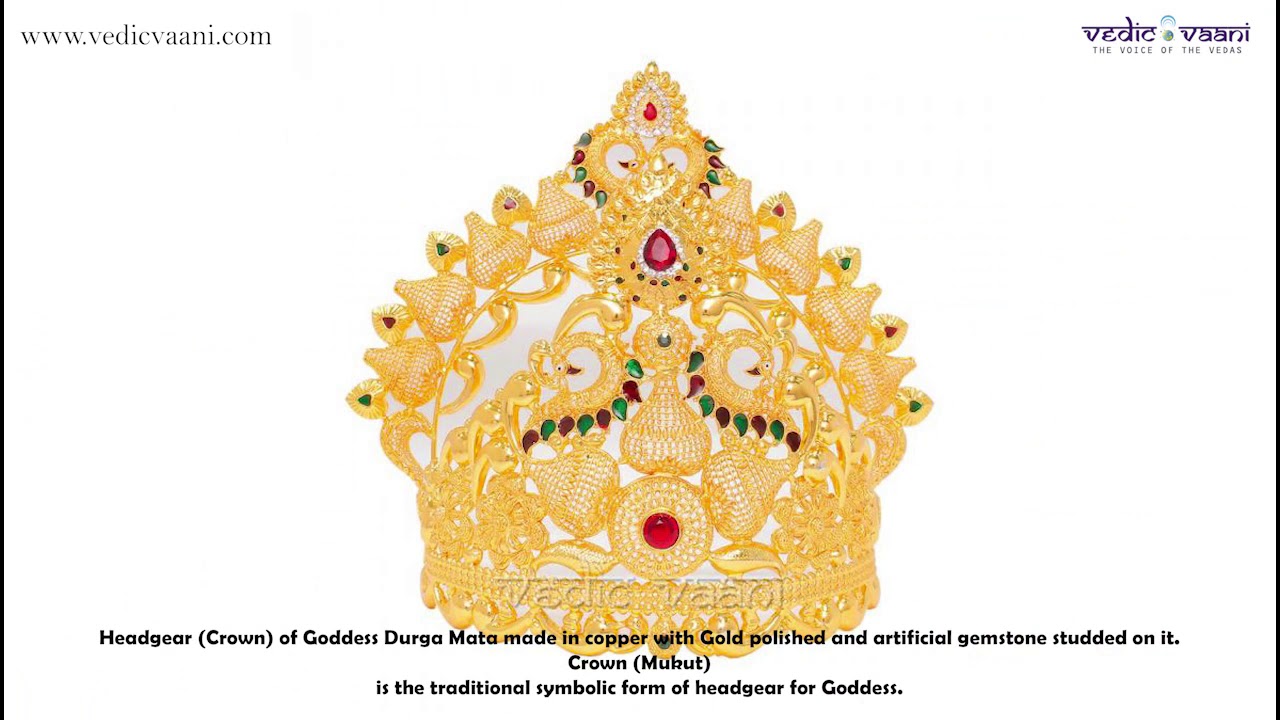 Crown / Mukut / Headgear for God and Goddess Idols Buy Online ...