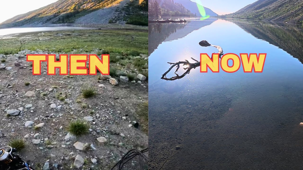 Fishing a Typically Low Water Level Lake That's Now Completely FULL ...
