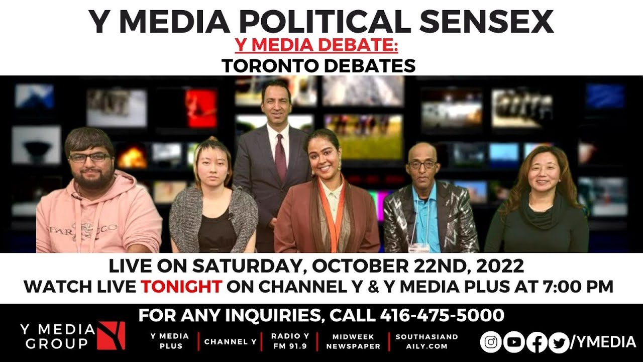 Y Media Political Sensex: Y Media Exclusive Debate of Toronto Municipal ...