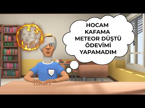 Okulda Ödev Bahanesinde Nirvanaya Ulaşan Öğrenciler #babamerhaba
