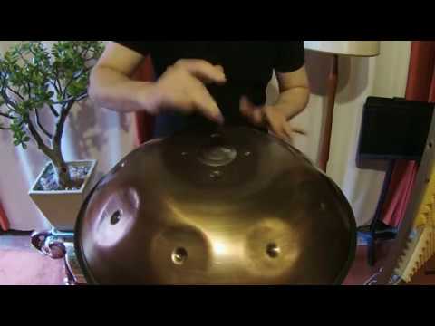 Sonobe handpan Saphire (raga desh) E - YouTube