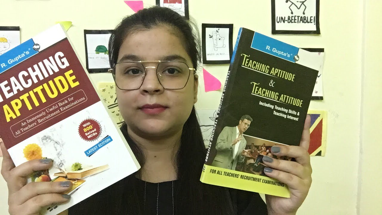 Books For Teaching Aptitude & Attitude | R. Gupta Teaching Aptitude ...