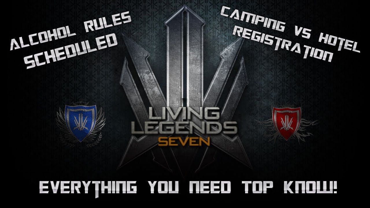 Living Legends 7 - What To Expect, Rules, Camping, and Schedule - YouTube