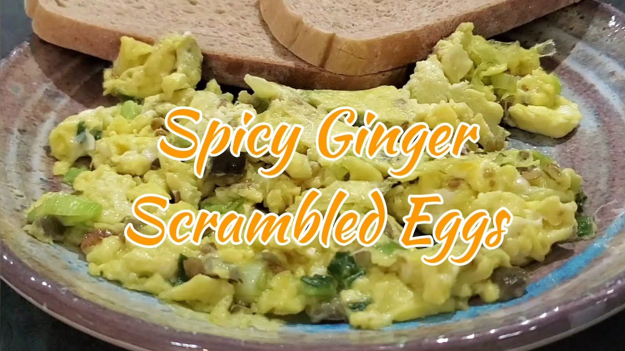 The Olive Oil Co Kitchen ~ S3 Ep.15 - Spicy Ginger Scrambled Eggs - YouTube