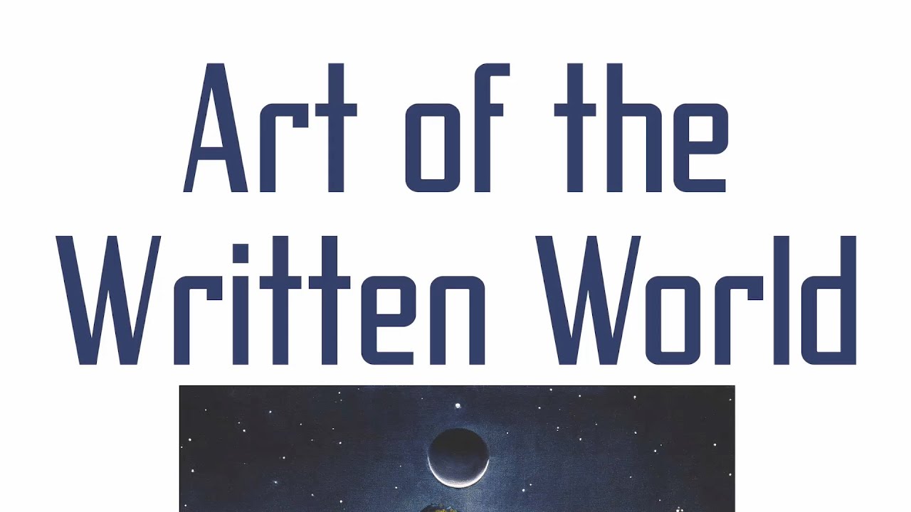 Paul Morin's Art of the Written World @LouMorin - YouTube