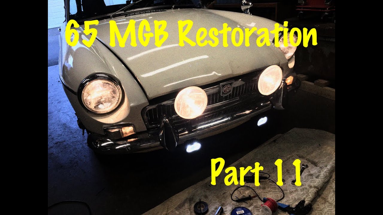 65 MGB Restoration Part 11 - YouTube