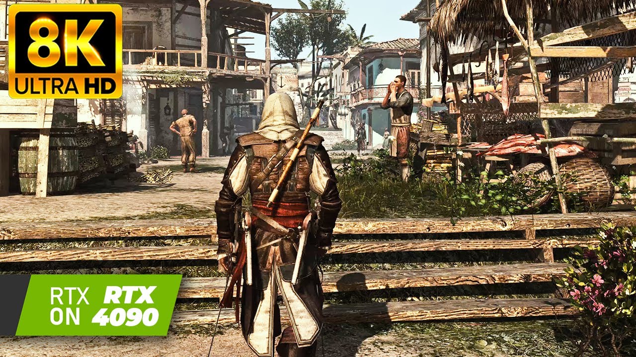 Assassin's Creed Black Flag PC in 2022 Ultra Realistic RayTracing GI ...