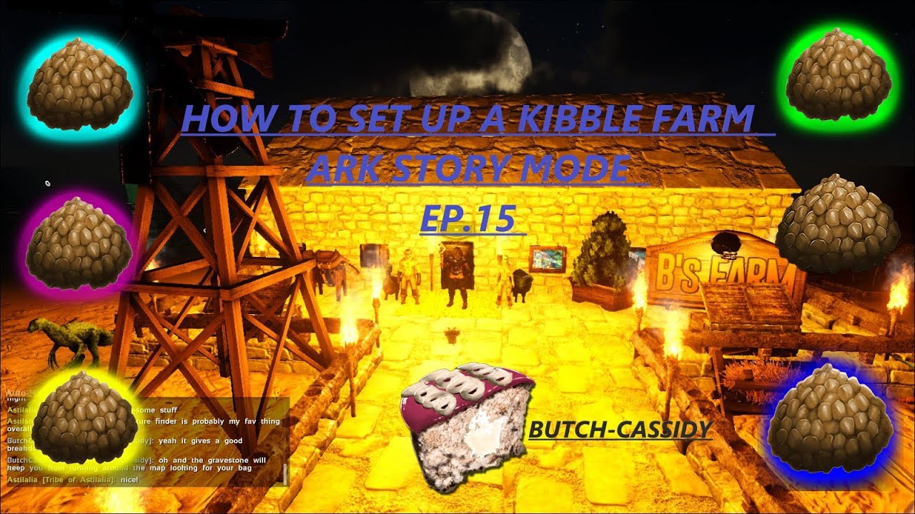 How to make a kibble farm Ark story mode EP.15 - YouTube