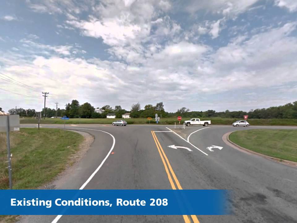 VDOT: Route 522 at Route 208, Intersection Improvements, Louisa County ...