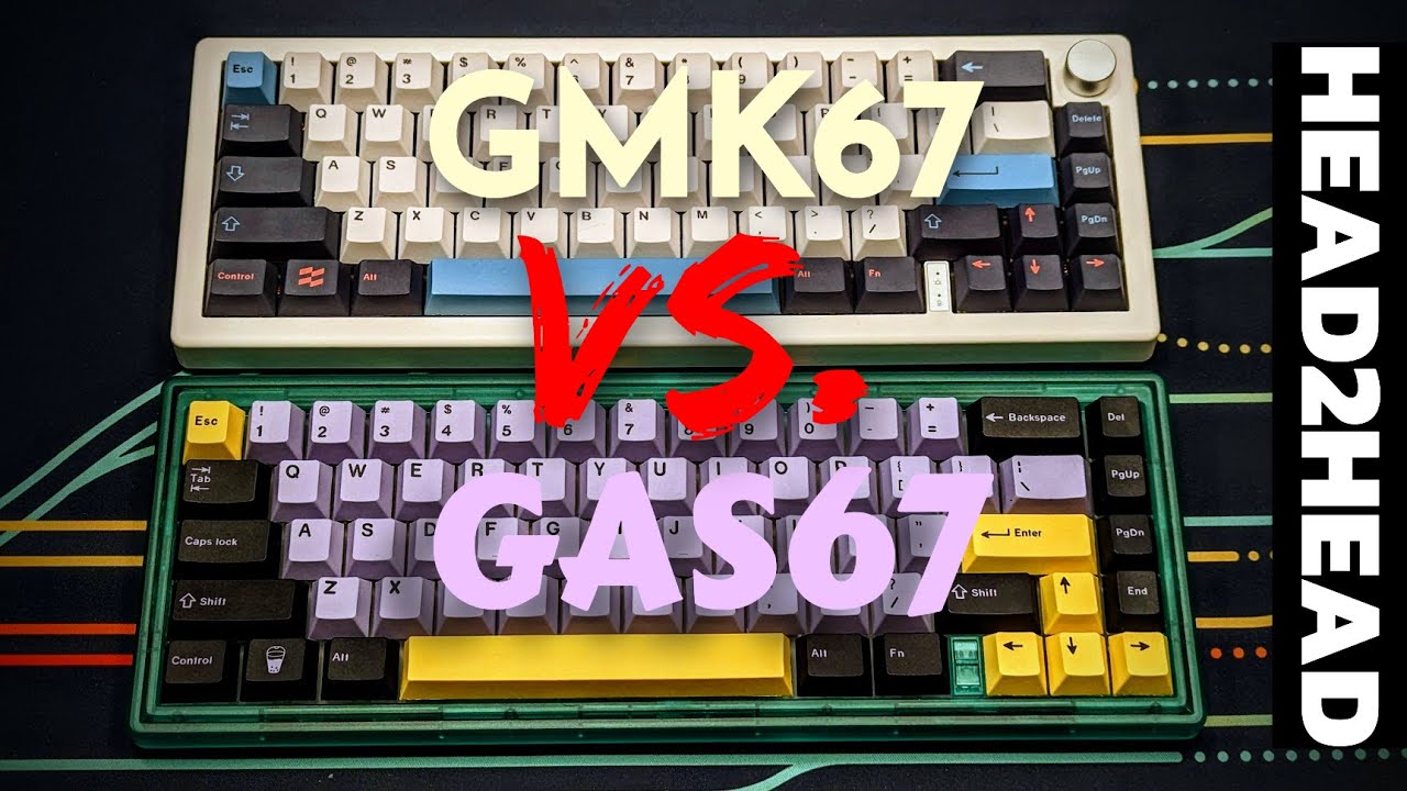 Head2Head: GAS67 vs. GMK67 - Two similar yet different Gasket 65% ...