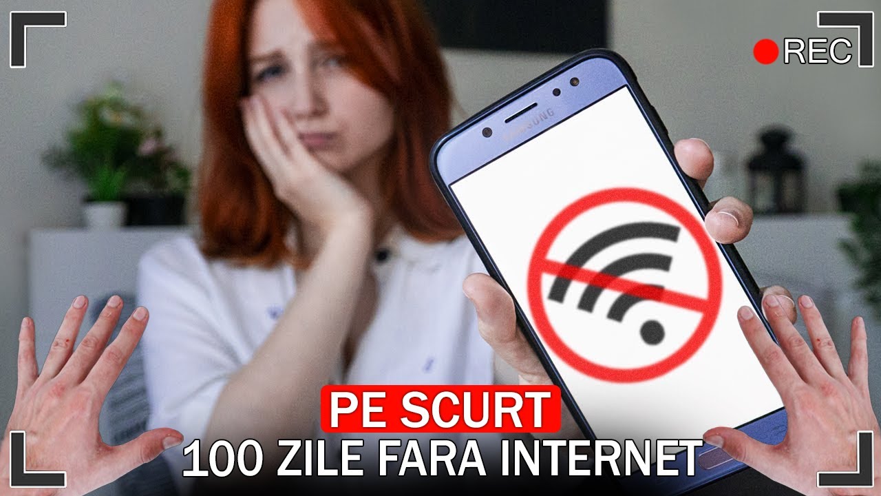 PE SCURT, 100 ZILE FARA INTERNET - YouTube