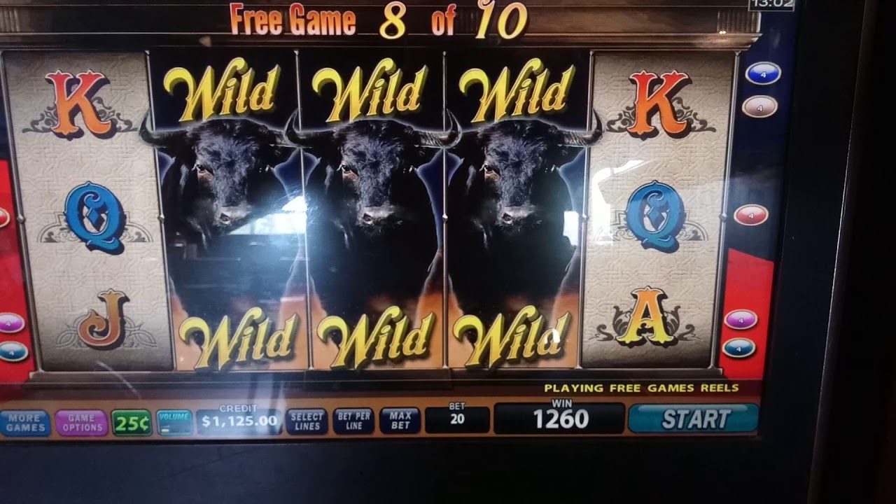 Raging Wild Bonus on a FILTHY machine - YouTube