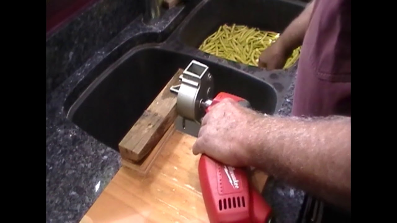 French Cutting String Beans - YouTube