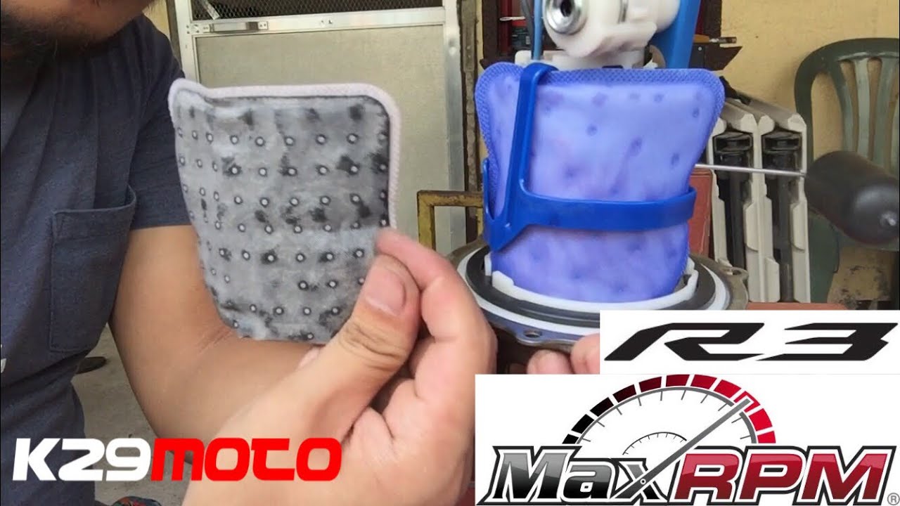 DIY - Replacing Fuel Pump Filter || Yamaha R3 || K29 Moto - YouTube