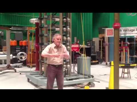 High Voltage Lab Demonstration at OSU--Ohio Energy Program - YouTube