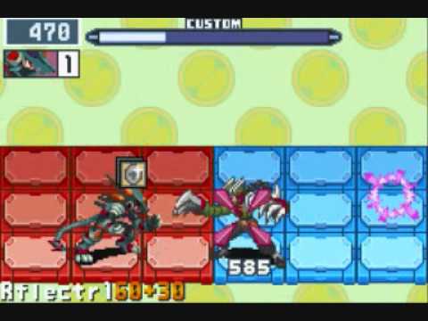 MegaMan Battle Network 6 Cybeast Gregar - SlashMan.EXE - YouTube