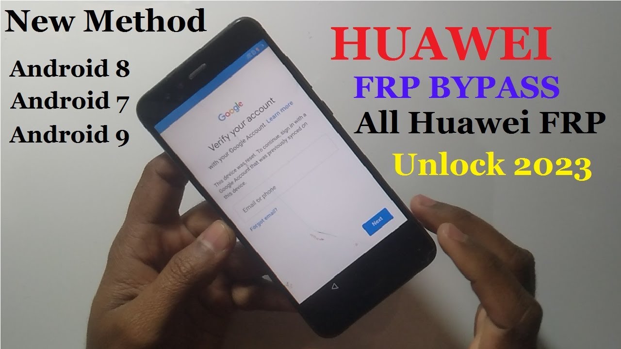 All Huawei FRP Unlock 2023 | HUAWEI FRP BYPASS GOOGLE ACCOUNT | NO SIM ...
